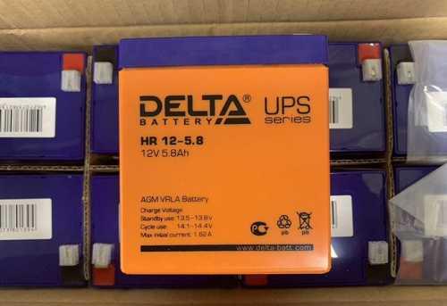 Аккумуляторная батарея Delta HR 12-5.8