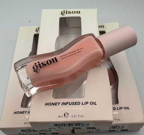 Масло для губ gisou Honey Infused Lip Oil Vanilla