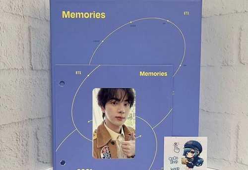 BTS - Memories of 2021 (Blu-ray) с картой Джина