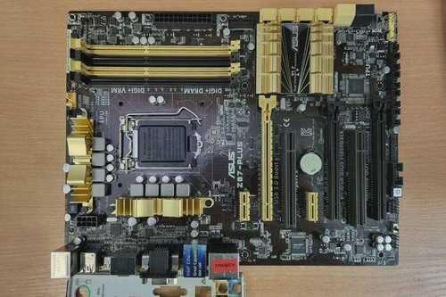 1150 Asus Z87-Plus ATX проверка