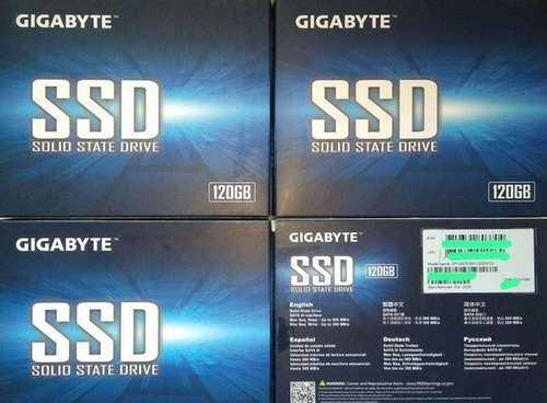 SSD 120Gb (AMD & gigabyte)