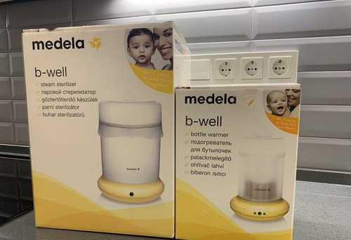 Medela комплект стерилизатор + подогреватель