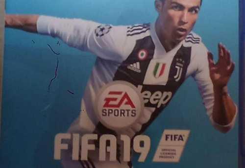 Диск fifa19 на ps4