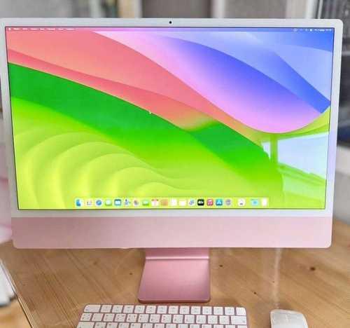 Моноблок iMac 24 M1 pink(sdd256/8gb, рст)