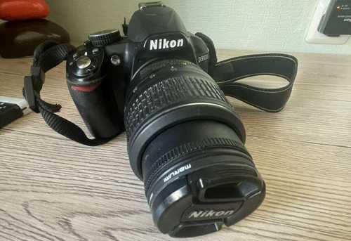 Зеркальный фотоаппарат nikon d3100