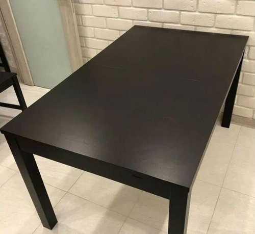 Кухонный стол laneberg и стулья из IKEA