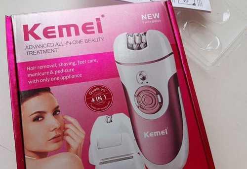 Эпилятор беспроводной для женщин 4в1/Kemei