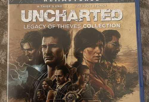 Диск Uncharted 4 для PS5