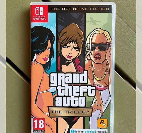 Grand Theft Auto Trilogy (GTA) - Nintendo Switch