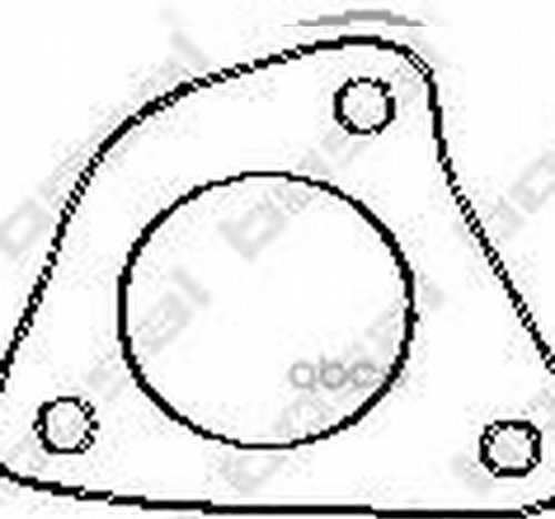 256-905 Прокладка приемной трубы audi/VW 1.6-2.4