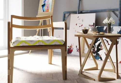 Комплект дизайнерской мебели (Стул + столик)