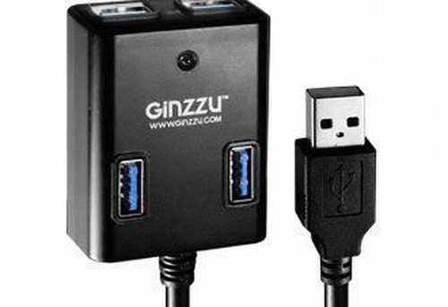 USB-разветвитель ginzzu GR-384UAB