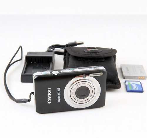 Canon ixus 117 HS 12 Мпикс, зум 4х, видео Full HD