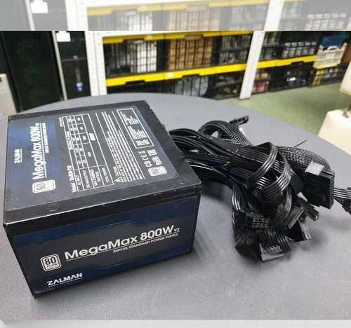 Блок питания Zalman MegaMax 800W v2 800Ватт