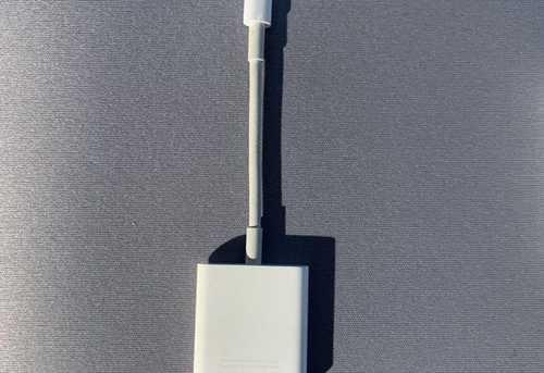 Оригинал Адаптер Apple Lightning для SD-карты