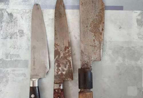 Японские кухонные ножи под восстановление