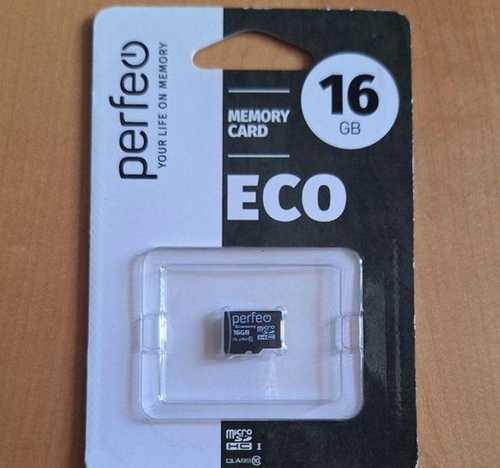 Карта памяти microsd 16 gb ECO