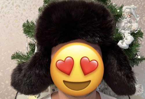 Шапка ушанка (натуральный мех)