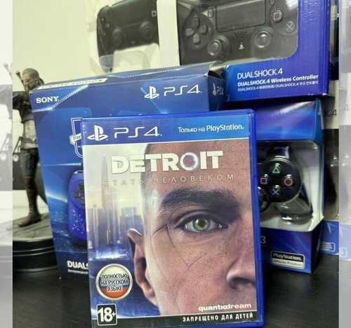 Detroit become human стать человеком ps4 рус