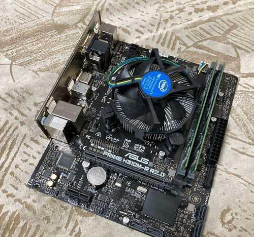 Asus Prime H310M-R R2.0/G5400/Кулер/lga 1151 v2