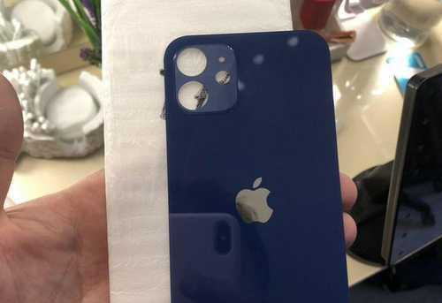 Задняя крышка iPhone 12 Синяя