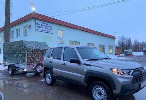 Прицеп с алюминиевыми бортами от мзса. 817717.032