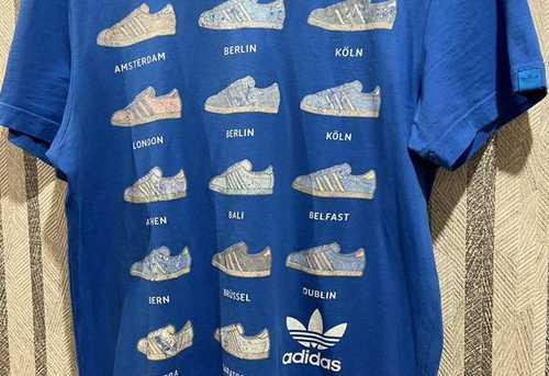 Adidas originals футболка с кроссовками