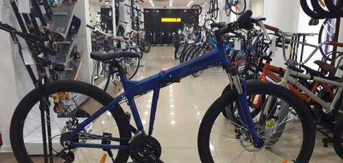 Складной велосипед Stark cobra 27.2 D синий