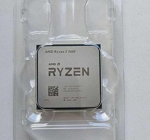 Новый процессор Ryzen 5 5600