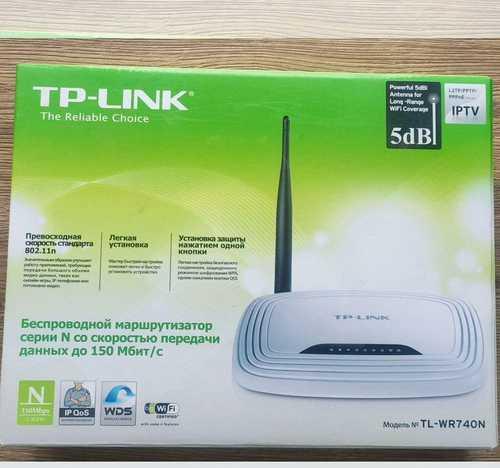 Wifi роутер TP-link TL-WR740N