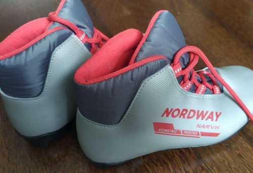 Ботинки лыжные nordway narvic 35 рр