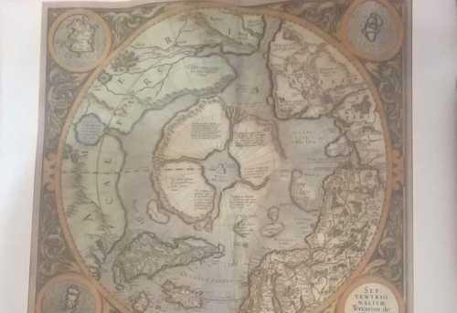 Копия старинной карты