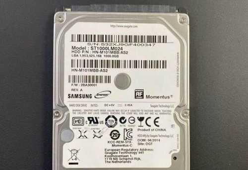 Жесткий диск Samsung 1TB (1000GB) 2.5