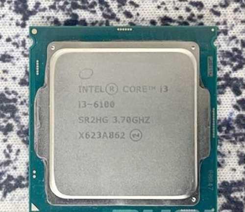 Процессор Intel Core i3-6100, LGA 1151, 2x3700 мгц