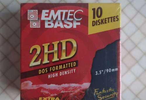 Дискеты 3.5 basf 2HD DOS Formatted
