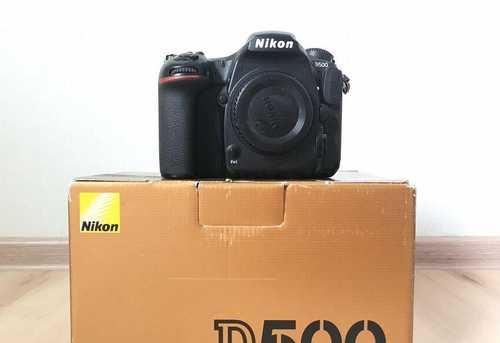 Nikon D500 body (пробег 8000 кадров)