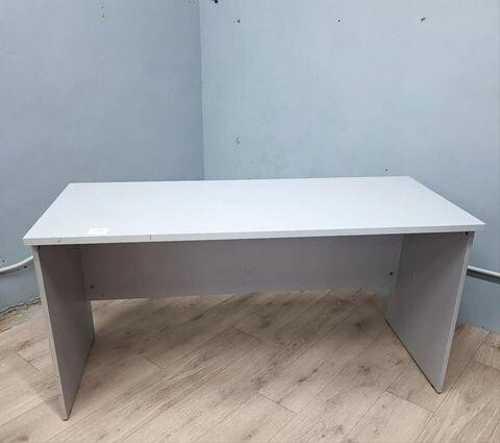 Письменный стол прямой цвет серый