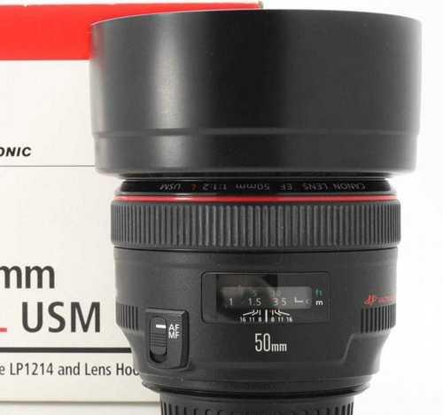 Canon EF 50mm f/1.2 L USM