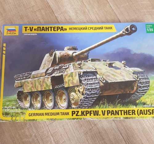 Сборная модель танка Pz V Panther ausf.D 1/35