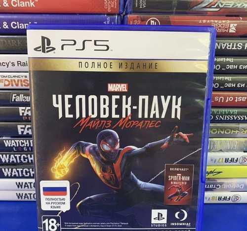 Игра Человек-Паук: Майлз Моралес ps5