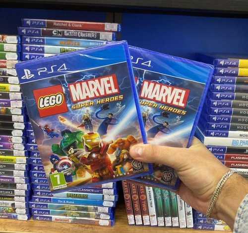 Lego Marvel Super heroes PS4 new