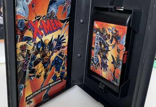 X-Men, оригинальный комплект игры Sega Genesis