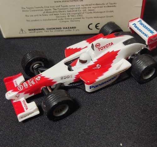 Panasonic toyota 1:43 minichamps