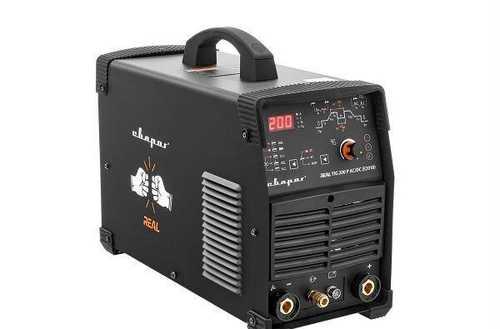 Сварочный инвертор TIG real TIG 200 P AC/DC black