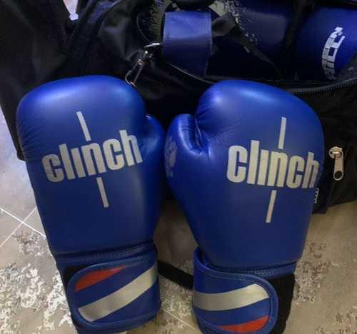 Боксерские перчатки clinch 10 oz