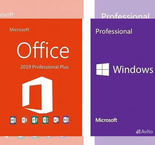 Ключи Windows 10+11, Ms Office 2021, 2019