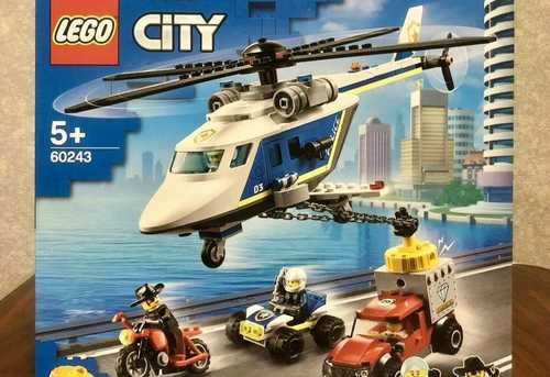 Lego city 60243 Погоня на полицейском вертолёте