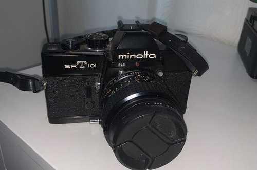 Пленочный фотоаппарат minolta srt101