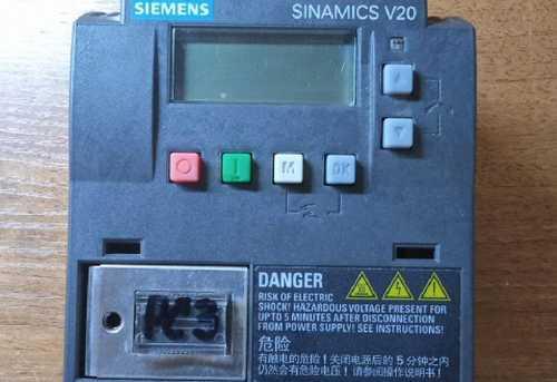 Частотник Siemens sinamics v20