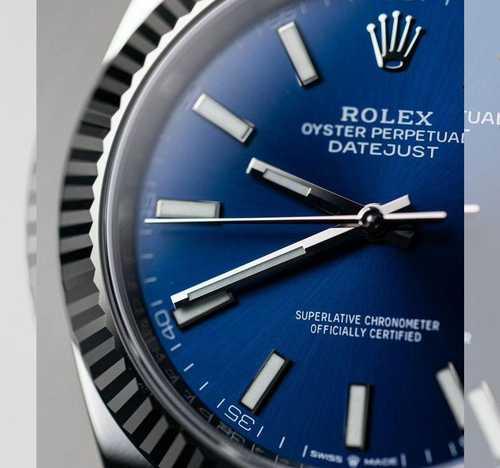 Часы Rolex Datejust blue оригинал VS